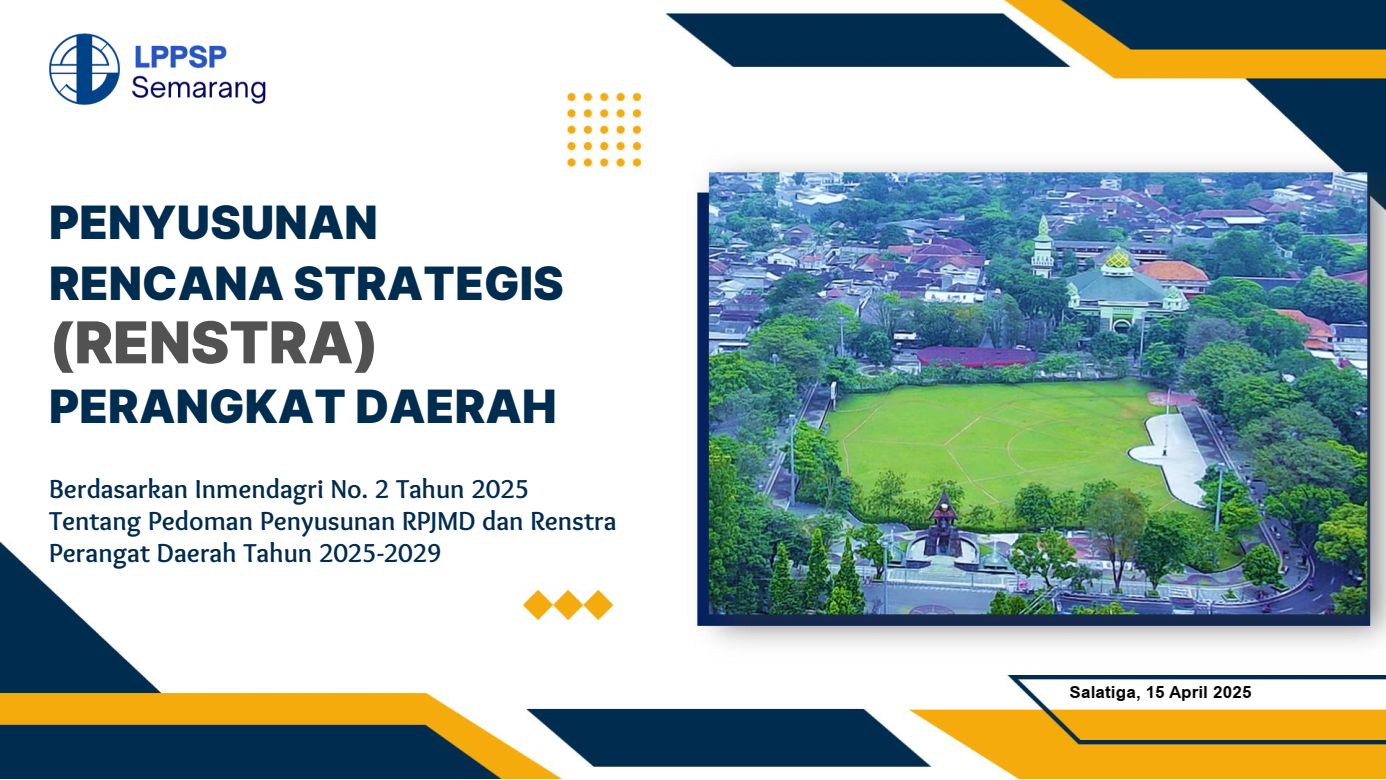 Penyusunan RPJMD & RENSTRA Kota Salatiga Tahun 2025-2029